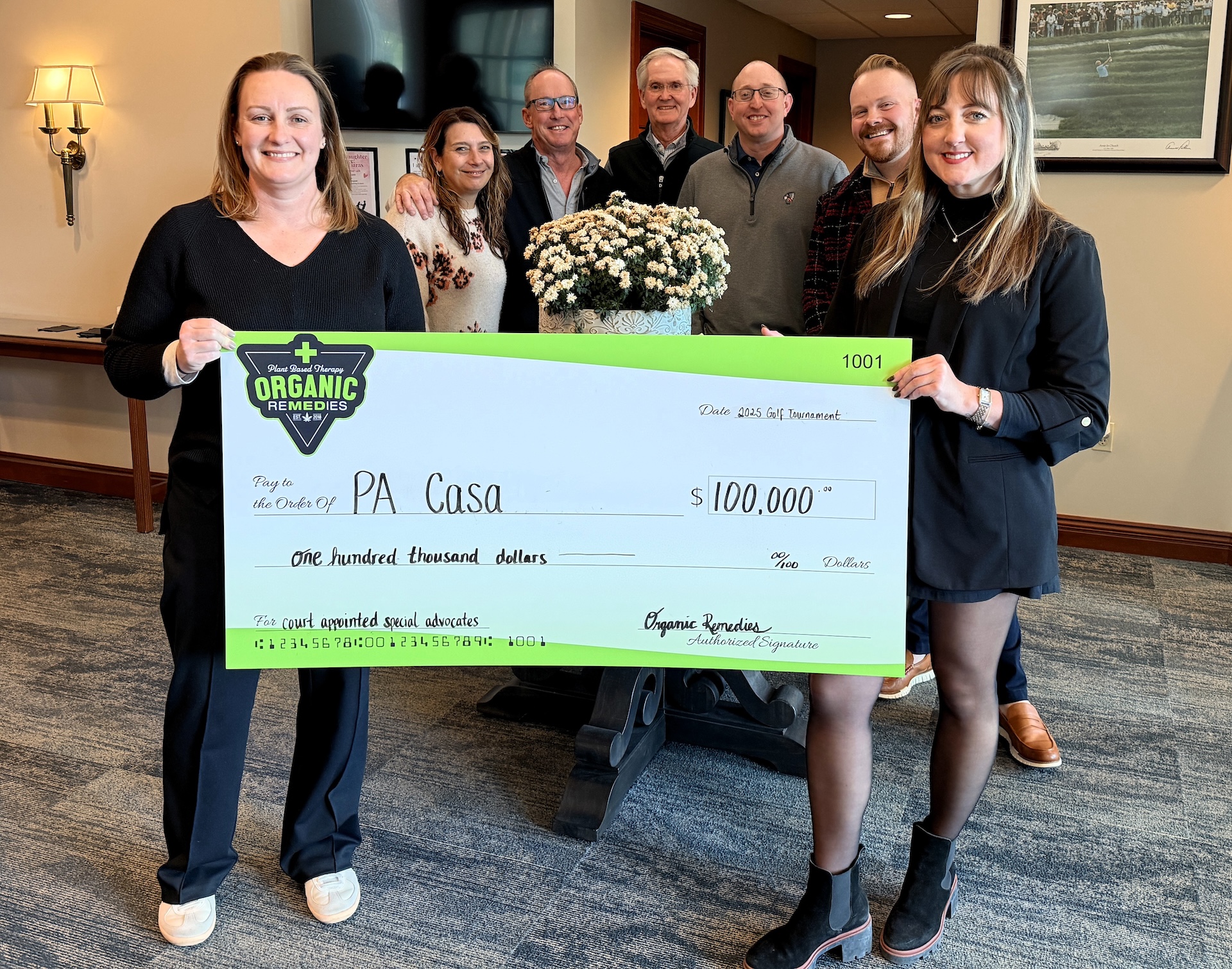 Organic remedies donates $100,000 to support pennsylvania court ...